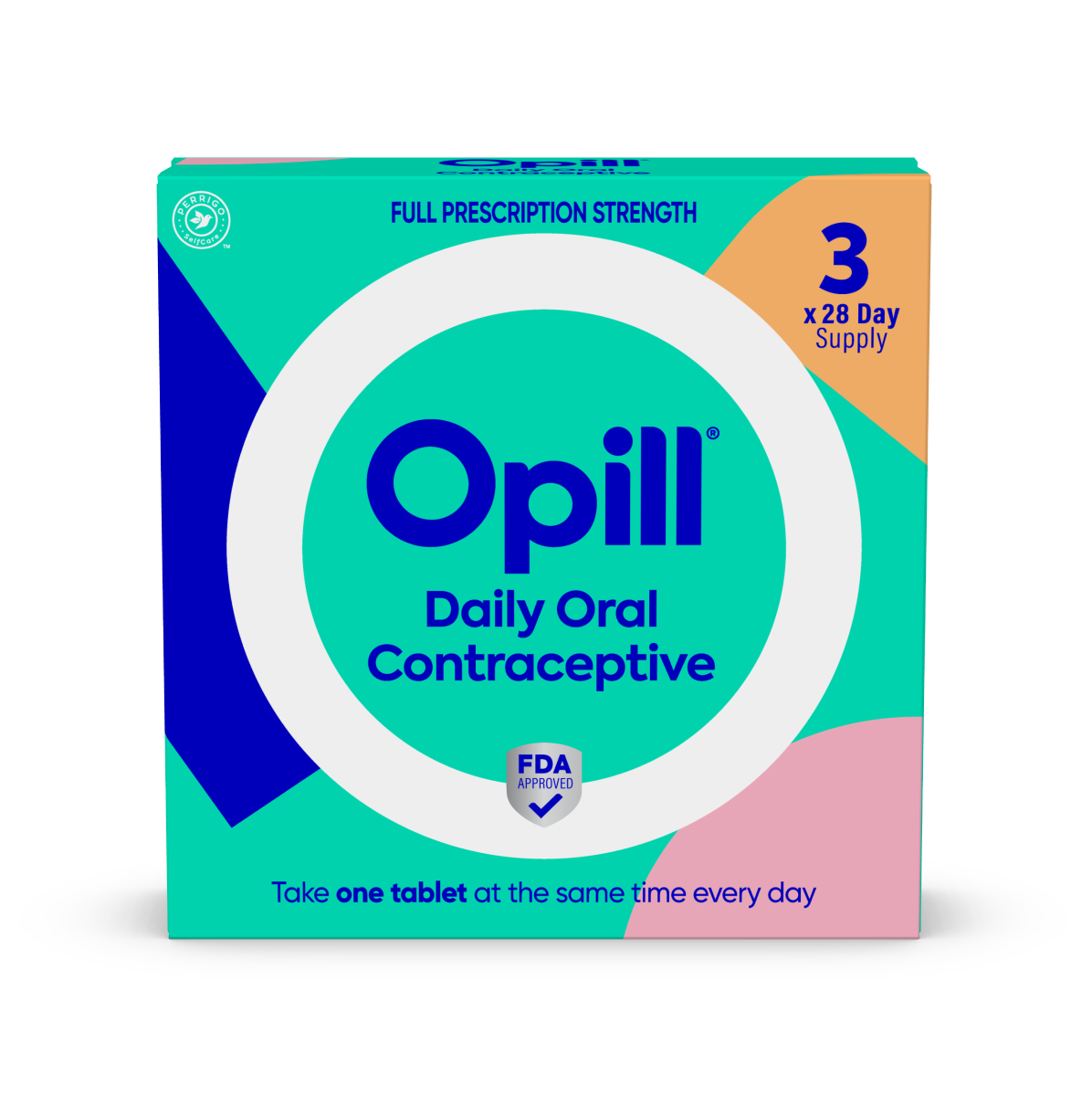 Opill®, Daily Oral Contraceptive Pill, 3-pack (84 tablets) – Nurx